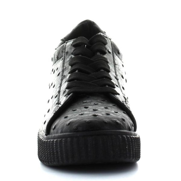 Seven7 | Shoes | Seven Cbrown Black Vegan Fashion Sneaker | Poshmark